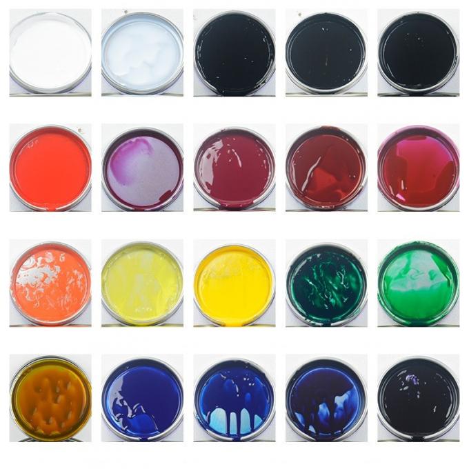 Iron Red Car Refinishing Paint 1K Transparent Spray Coating Metallic ...