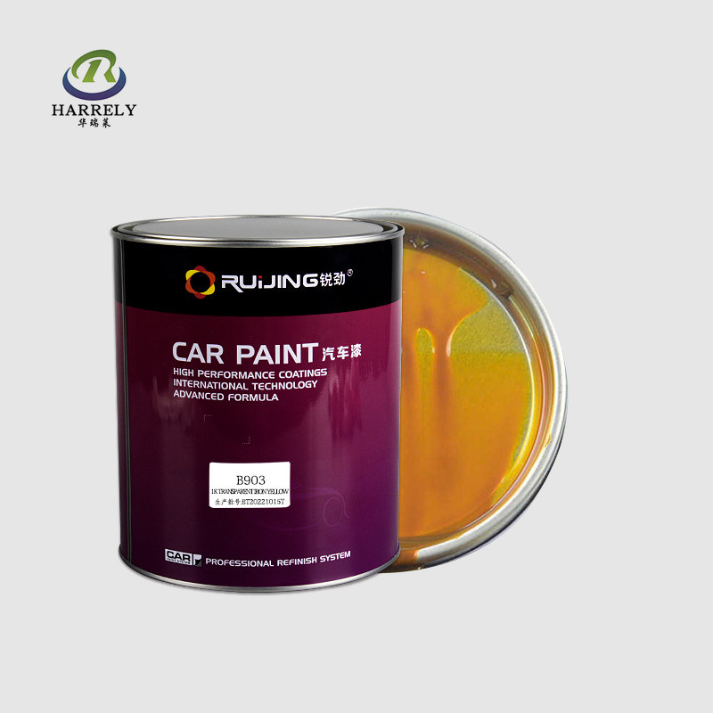 1K Transparent Iron Yellow Color Auto Coating Spray Paint