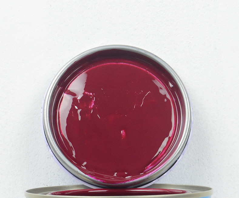 2K Rose Red Colors Car Spray Paint Metallic Acrylic Repairing