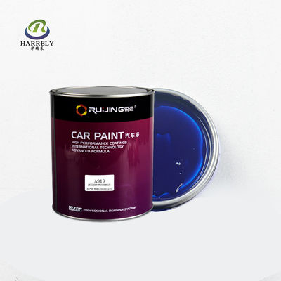 Anti Yellowing 2K Auto Paint Green Phase Blue Spray Liquid Coating